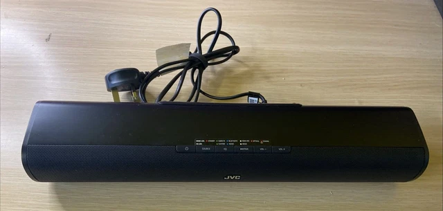 JVC TH-D258B COMPACT Sound Bar - Black - Great Condition (no subwoofer ...