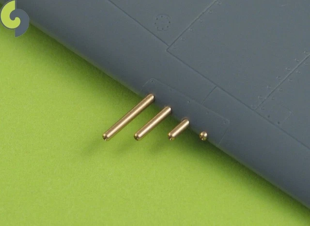 MASTER MODEL (AM-72002) 1:72 P-47 Thunderbolt Browning M2 Cal.50 Barrel ...