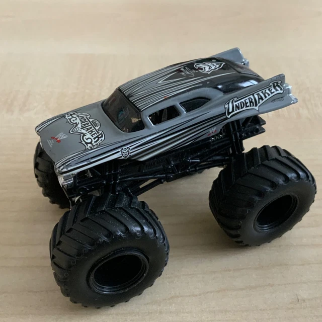 HOT WHEELS MONSTER Jam Truck WWE Undertaker Vehicle £4.99 - PicClick UK