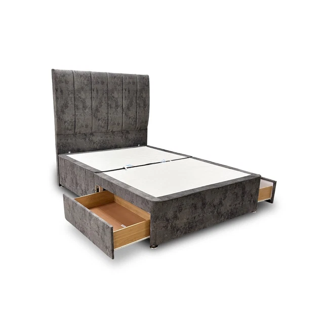 FURNITURE VILLAGE SLEEPEEZEE 'Mermory Sense' Daytona Grey Spire ...
