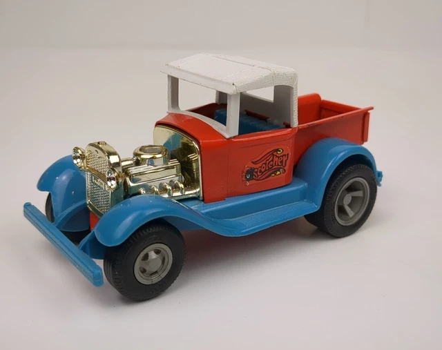 VINTAGE TINY TONKA Scorcher #454 Ford Model T Hot Rod Truck Pressed ...