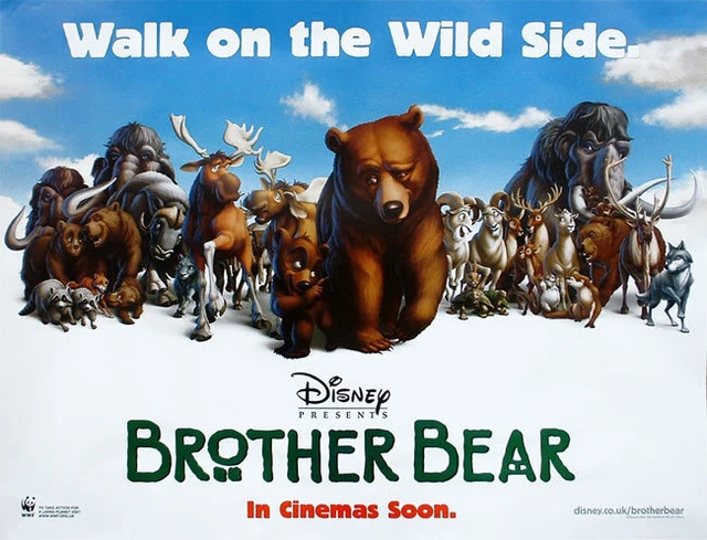 DISNEY BROTHER BEAR Movie Poster 22 in x 28 in Heavy Stock £18.80 ...
