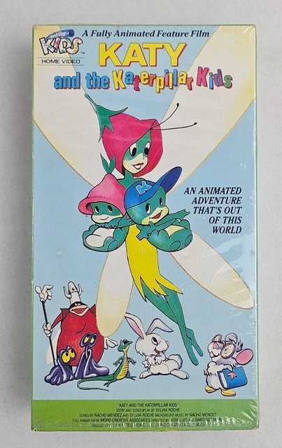 KATY AND THE Katerpillar Kids VHS Tape Fully Animated Cartoon Just For ...