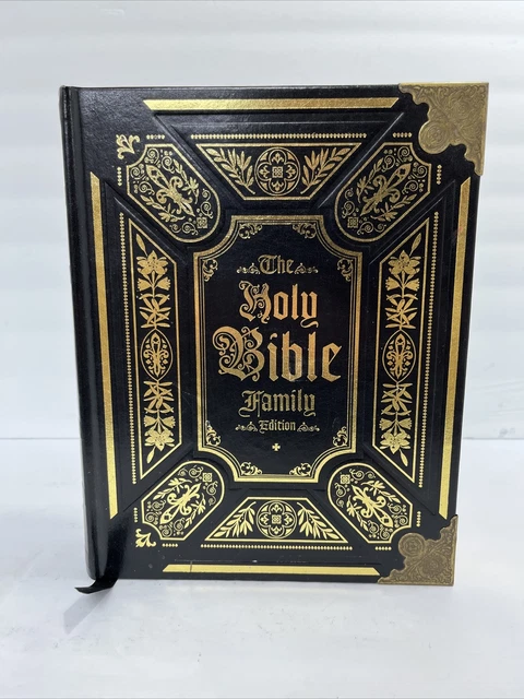 HOLY BIBLE FAMILY EDITION (KING JAMES VERSION) HEIRLOOM - Hardcover ...