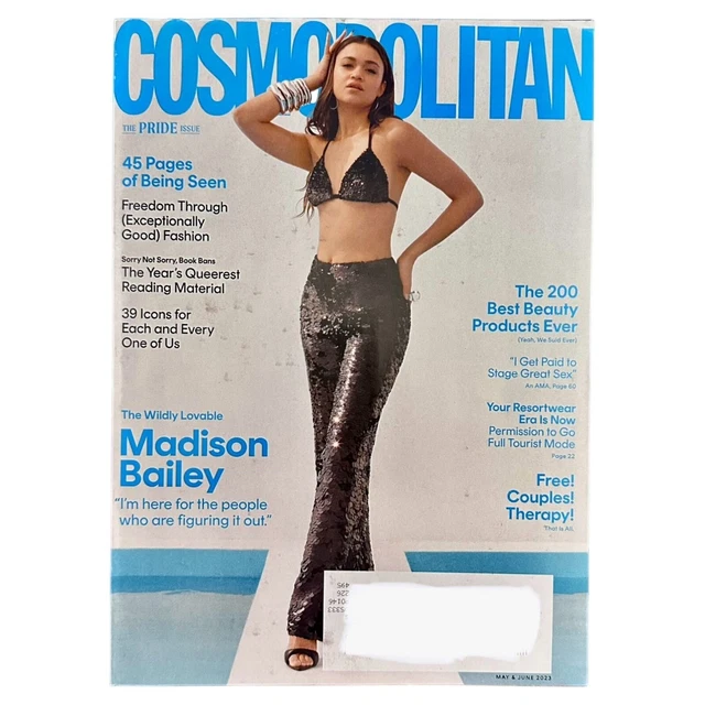 COSMOPOLITAN MAGAZINE MAY June 2023 Cosmo Madison Bailey The Pride ... COSMOPOLITAN MAGAZINE MAY June 2023 Cosmo Madison Bailey The Pride ...