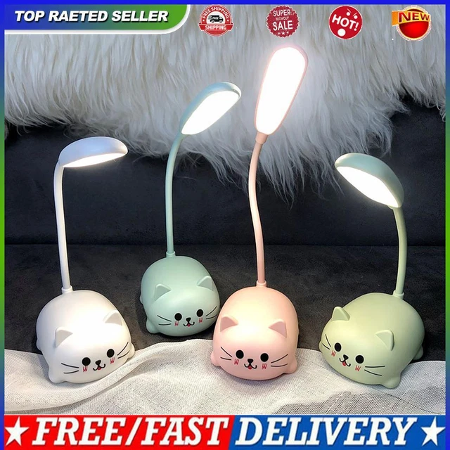 USB EYE PROTECTION Lamp Foldable Cute Cat Rechargeable 400mAh for ...