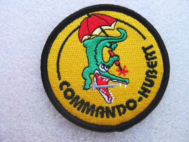 ECUSSON DES COMMANDOS Marine Le Commando Hubert Scratch Au Dos 75Mm EUR ...