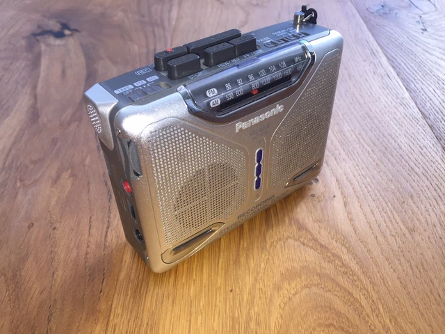 PANASONIC RQ-200A WALKMAN/RECORDER with AM/FM Radio Part + Microphone (Mono) £46.34 - PicClick UK