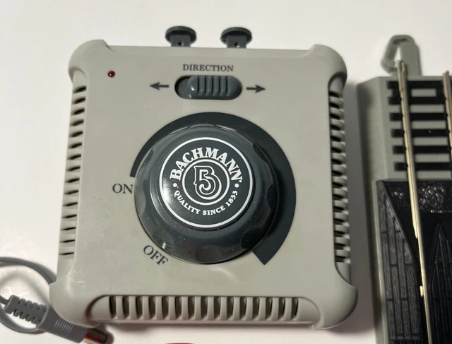 HO/ON30 TRAIN TRANSFORMER/CONTROLLER with Power Supply and Connector ...