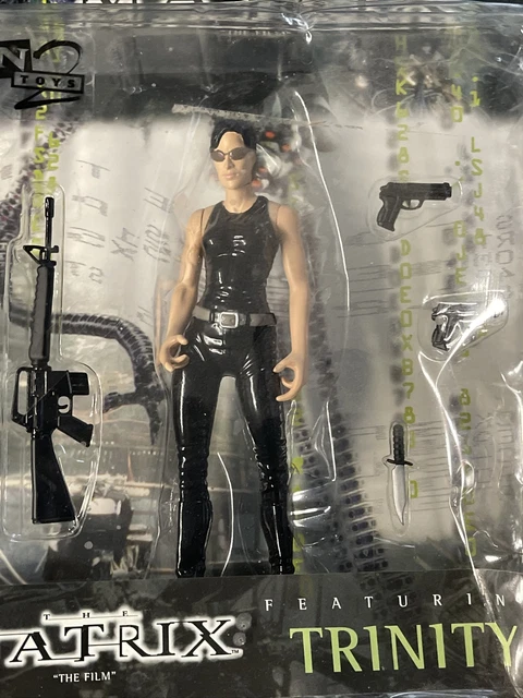 TRINITY THE MATRIX The Film Actionfigur 1999 N2Toys 90er Film Warner ...