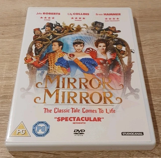 MIRROR MIRROR DVD 2012 Julia Roberts Lily Collins Free Delivery £1.16 ...