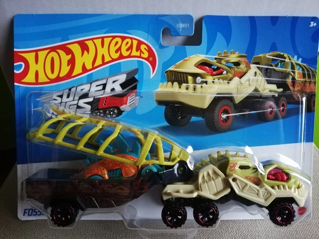 HOT WHEELS FOSSIL Freight Super Rigs 2022 Transport £19.97 - PicClick UK