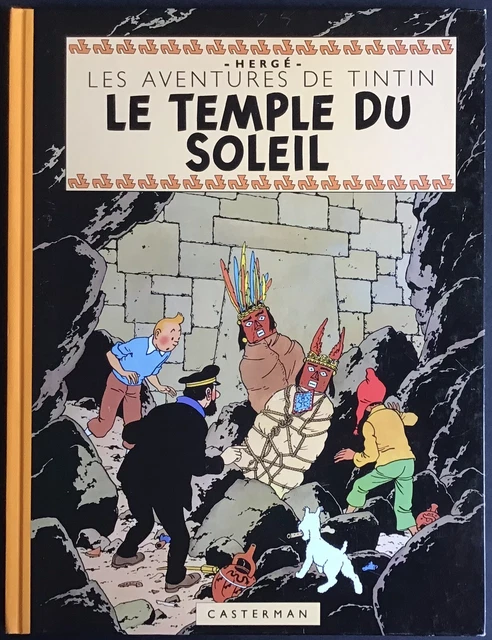 TINTIN LE TEMPLE du Soleil EO fac-similé couleurs 2001 Très bon état EUR 28,00 - PicClick FR