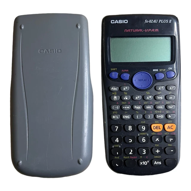 CASIO SCIENTIFIC CALCULATOR fx-82au plus ii $0.99 - PicClick AU