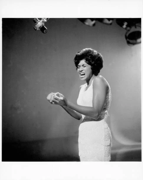 JAZZ SINGER NANCY Wilson poses for a portrait in circa 1960s Old Music ...