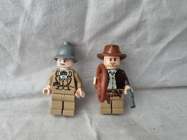 LEGO INDIANA JONES & Proffesor Henry Jones Sr Mini Figurine Pack EUR 15 ...