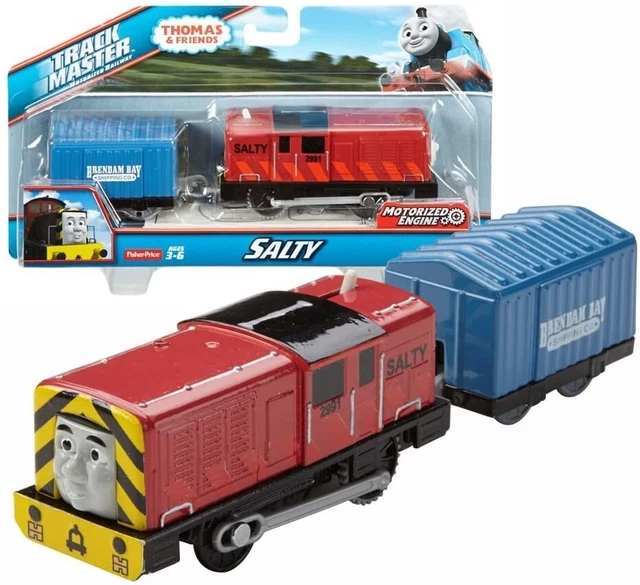 FISHER-PRICE THOMAS & Friends Trackmaster Salty & Box Van - Motorised ...