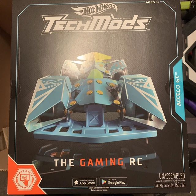 MATTEL HOT WHEELS Tech Mods Accelo GT Remote Control Car New The Gaming ...