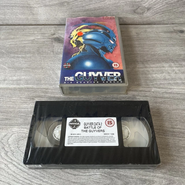 THE GUYVER: BIO-BOOSTER Armor VHS Data 2 Battle Of The Guyvers Brand ...
