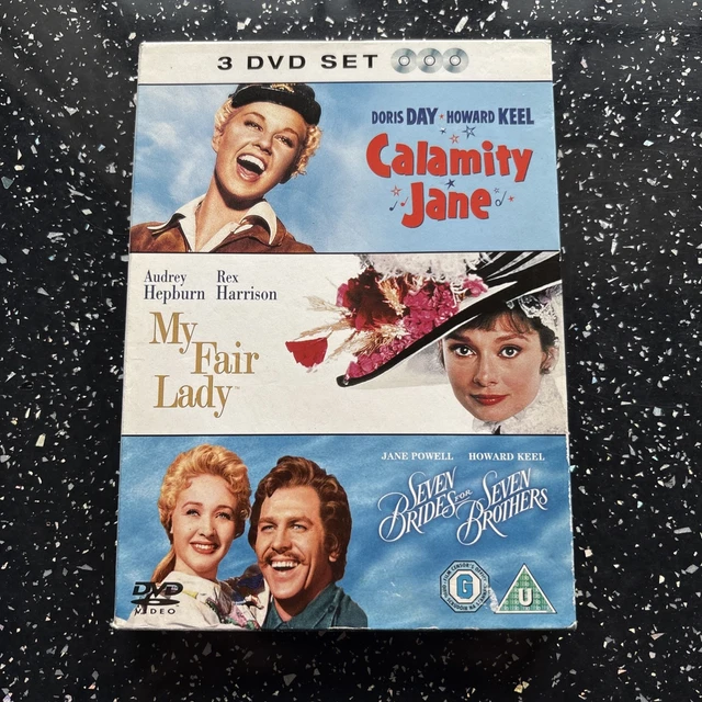 CALAMITY JANE/SEVEN BRIDES For Seven Brothers/My Fair Lady Box Set DVD ...