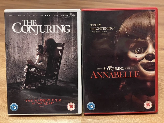 THE CONJURING, ANNABELLE DVD Collection Film Movie Collection Bundle £4 ...