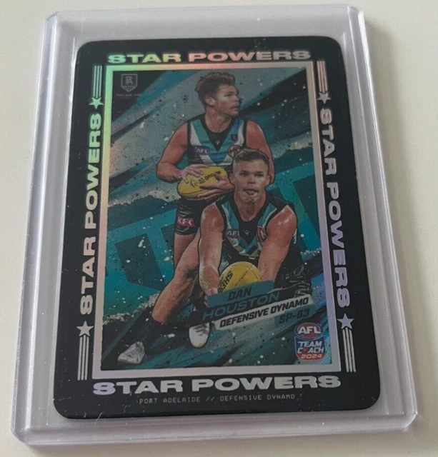 2024 AFL TEAMCOACH Team Starpowers Dan Houston Port Adelaide $15.00 ...