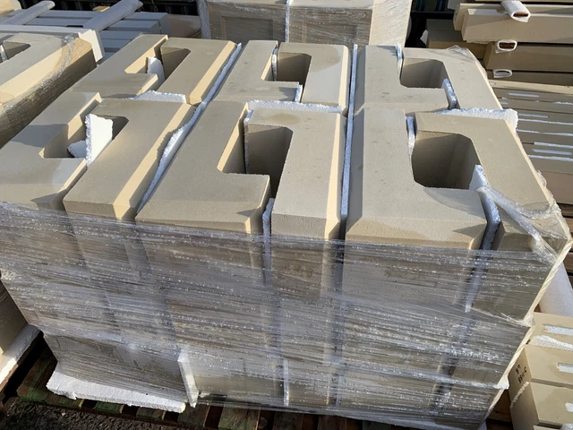 CAST STONE BUILT-IN Quoins / Corner Stones - QCH2 440mm x 215mm x 215mm ...