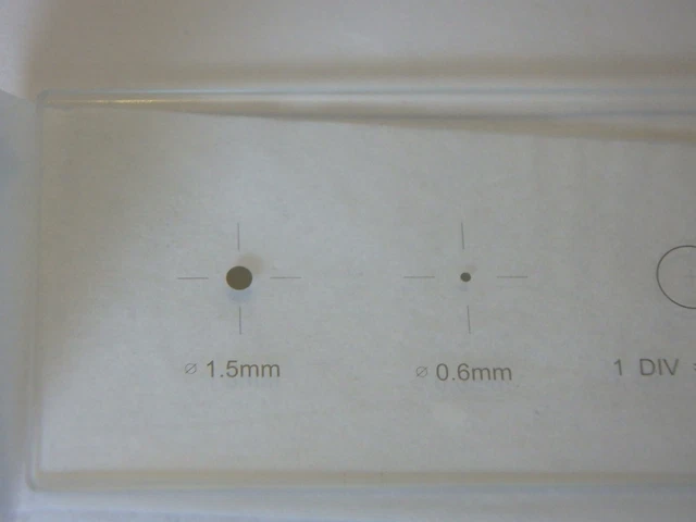 NEW MULTI-PURPOSE STAGE/SLIDE graticule(1 inc x 3 in) for microscope ...
