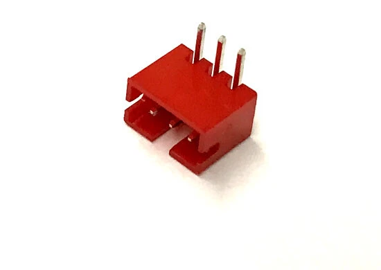 JST-PH 2.0MM 3-PIN Male Right Angle Header Red Color DIY PCB Circuit ...