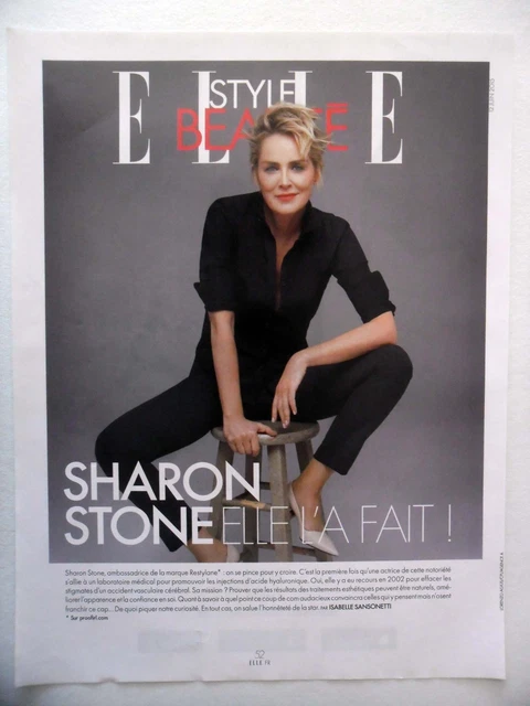 COUPURE DE PRESSE-CLIPPING : Sharon STONE Beauté 06/2015 EUR 3,00 ...