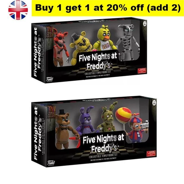 FIVE NIGHTS AT Freddy's Action Figure FNAF Foxy Bonnie Bear Toys Boxed ...