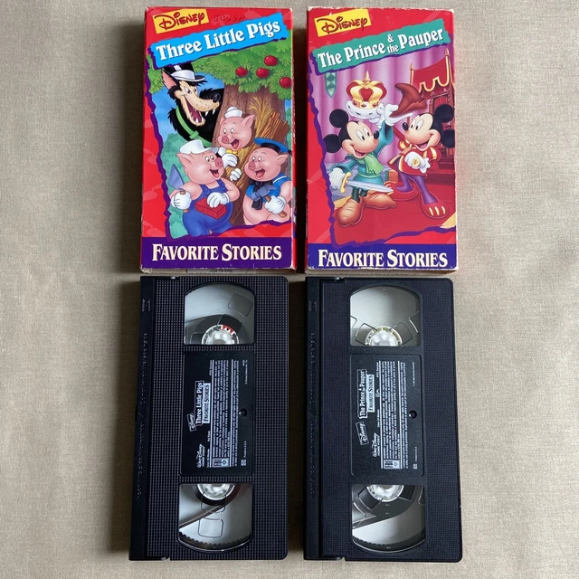 DISNEY FAVORITE STORIES (6 VHS tapes) $54.00 - PicClick CA