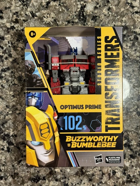 TRANSFORMERS STUDIO SERIES 102 Buzzworthy Bumblebee Optimus Prime Target EN MAIN EUR 28,34 ...