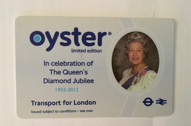 QUEEN ELIZABETH II Oyster Card - Queen Diamond Jubilee (Majestic ...