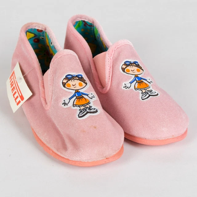 VINTAGE PIRELLI RARE 1970s The Magic Roundabout Florence kids slippers ...
