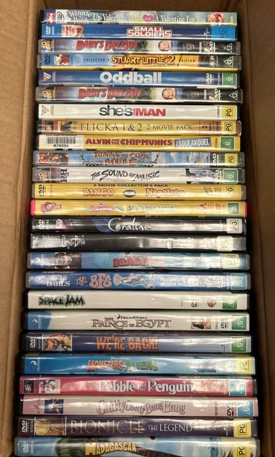 26 KIDS DVDS Children Movies Bundle Bulk Lot -PRE OWNED #502 $59.99 ...