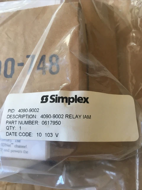 NEW SIMPLEX 4090-9002 IAM Relay Individual Addressable Module IDNET ...