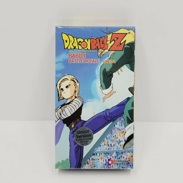 DRAGON BALL Z Babidi Battle Royal Uncut VHS Brand New Sealed Unopened ...