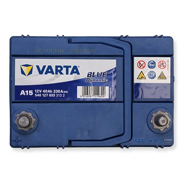 VARTA BLUE DYNAMIC A15 12V 40Ah 330A Starterbatterie 5401270333132 EUR ...