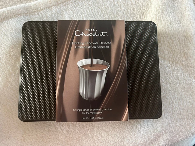 HOTEL CHOCOLAT VELVETISER Sachets Limited Edition Hot Chocolate Flakes ...