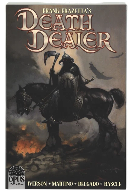 FRANK FRAZETTA'S DEATH DEALER #1B & 2C (Opus 2022) Both High Grade NM ...