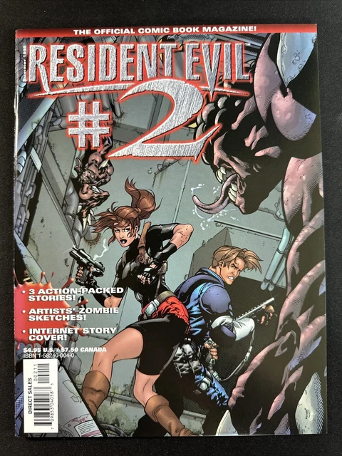 RESIDENT EVIL #2 The Official Comic Book Magazine 1st Print Wildstorm ...