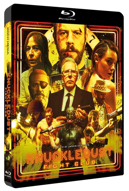 KNUCKLEDUST - FIGHT Club (Blu-ray) Alex Ferns Kate Dickie Phil Davis ...