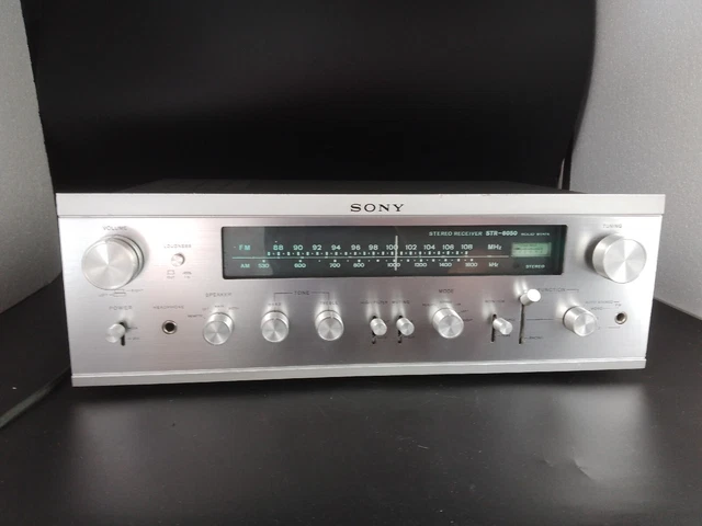 SONY STR-6050 AMPLIFICATEUR FM Stéréo AM receiver Made In JAPAN 1969 ...