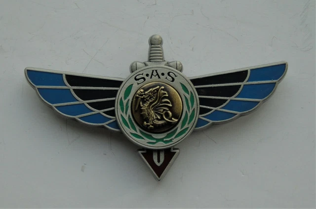 FRENCH SAS MARINE Infantry Parachute Regiment Bronze RAPAS Badge Wings ...