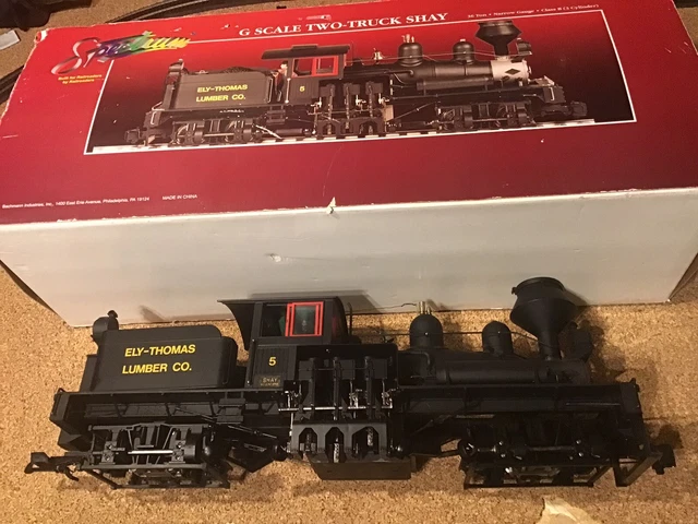 BACHMANN SPECTRUM 81198 G Scale Shay Steam Locomotive Two Truck 36Ton ...