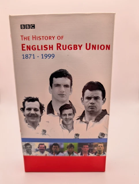 BBC THE HISTORY Of English Rugby Union 1871-1999 VHS, RARE Boxed ...