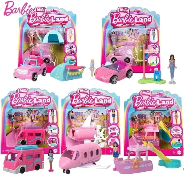 BARBIE MINI BARBIE Land Collectible Playsets With 1.5-Inch Doll ...