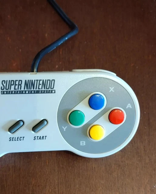 CONTROLLER JOYPAD SNES Super Nintendo Originale Pal Testato Funzionante ...