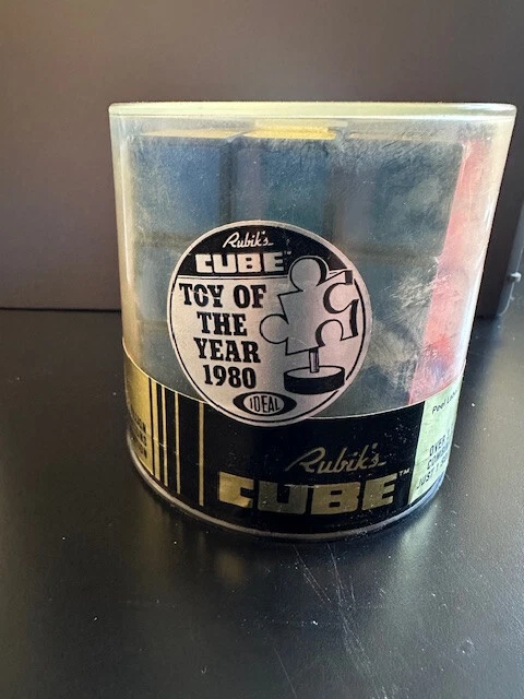 RARE ORIGINAL 3X3 Rubik's cube STILL SEALED in Original Box Vintage ...